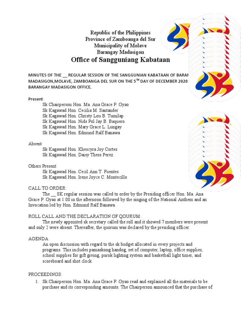 Office of Sangguniang Kabataan | PDF | Government