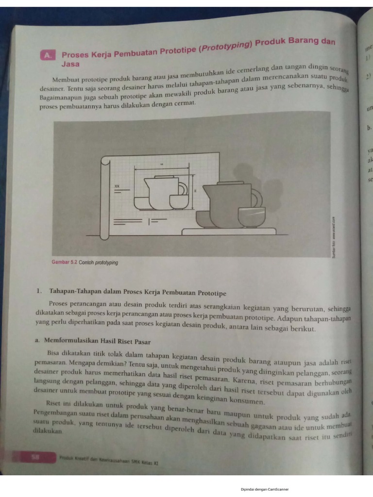 Proses Kerja Pembuatan (Prototyping) Barang Dan Jasa | PDF
