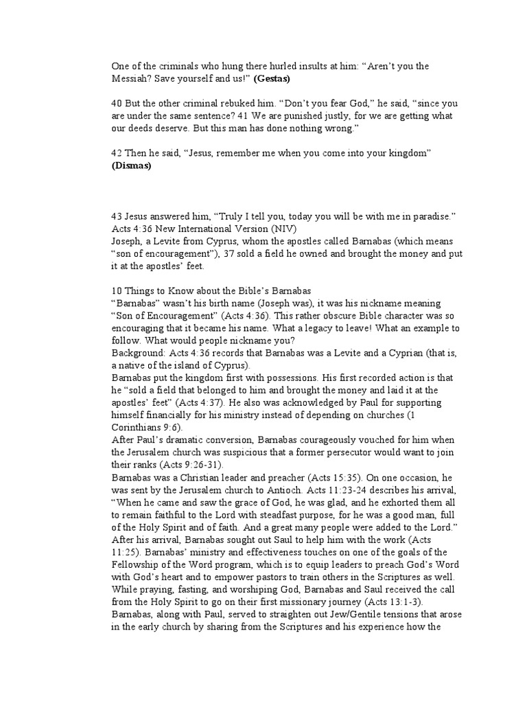 Cephas and Barnabas | PDF | Saint Peter | Acts Of The Apostles