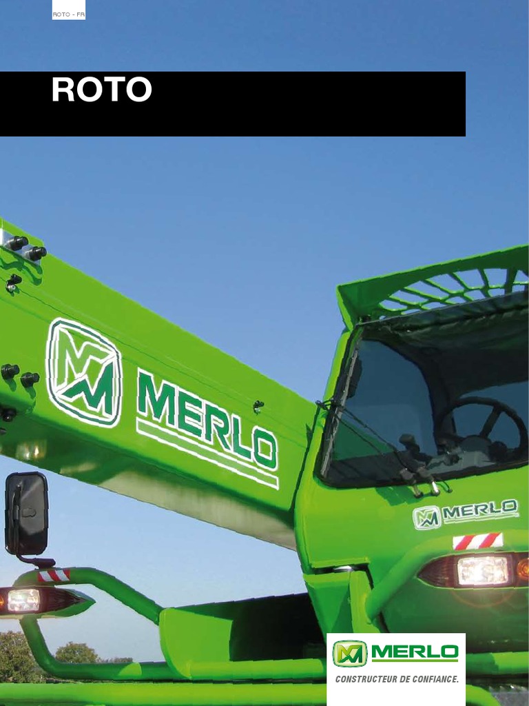 Merlo | PDF | Transmission (Mécanique) | Frein