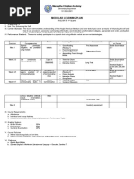 Grade 9 English 1st Quarter Plan | PDF | Beowulf | Learning