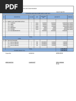 Contoh Rekap Time Sheet Alat Berat | PDF