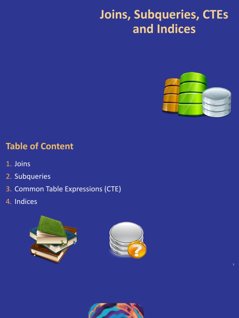 DB-Basics-Subqueries-and-JOINs | PDF | Database Index | Information Technology Management