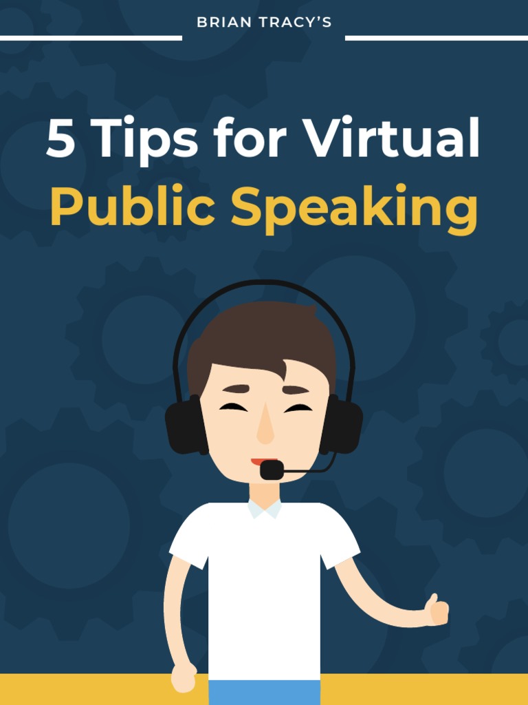 5 Tips Virtual Public Speaking | Download Free PDF | Public Speaking ...