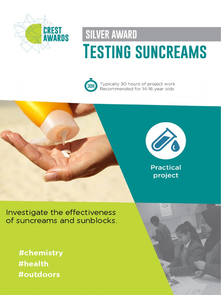 Testing Suncreams-Silver Crest | PDF | Sunscreen | Ultraviolet