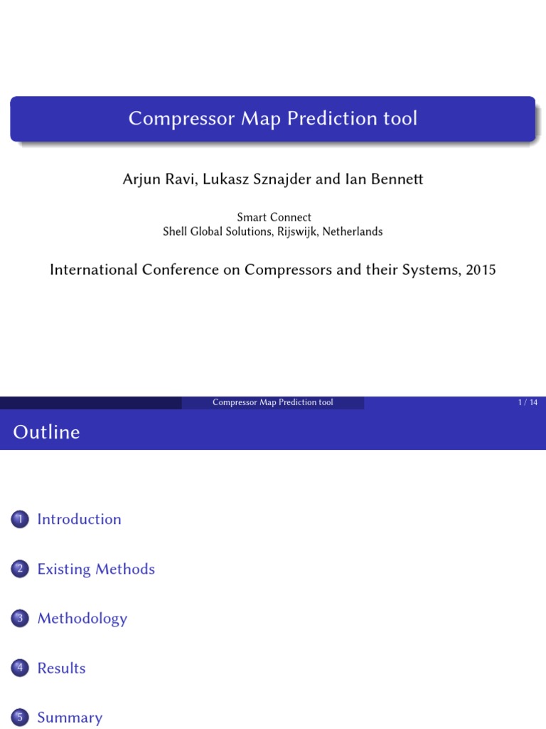 Compressor Map Prediction Tool - Compressor Conference - 2015 ...