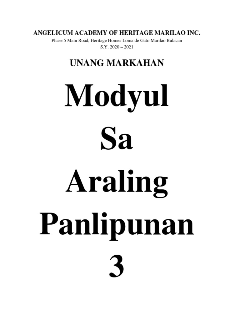 Module A.P 3 | PDF