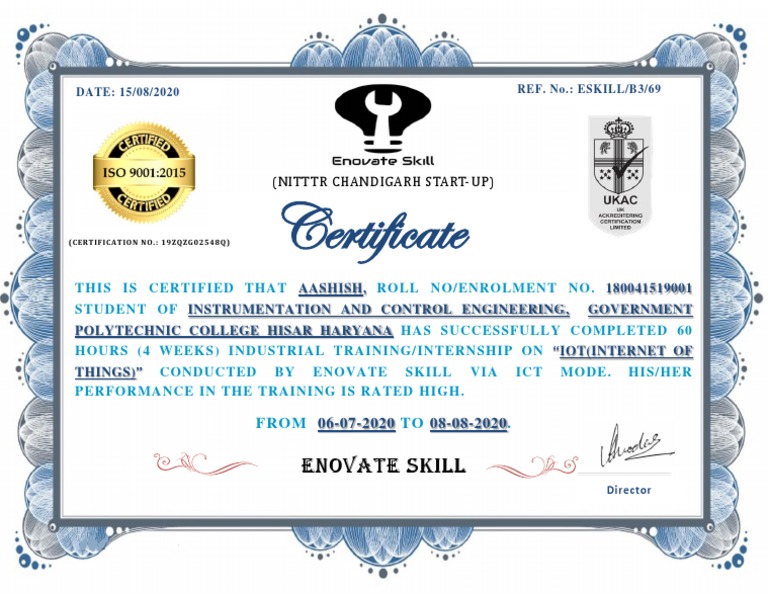 Batch 3 Mail Merge Certificate-69 | PDF