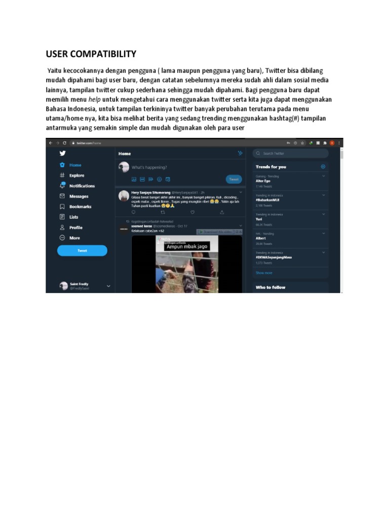 User Compatibility | PDF