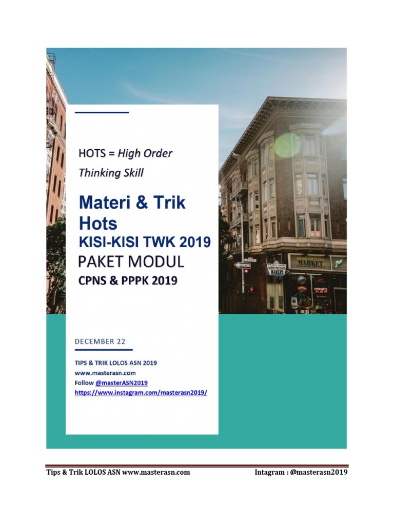 Latihan Soal TWK Hots 1 | PDF