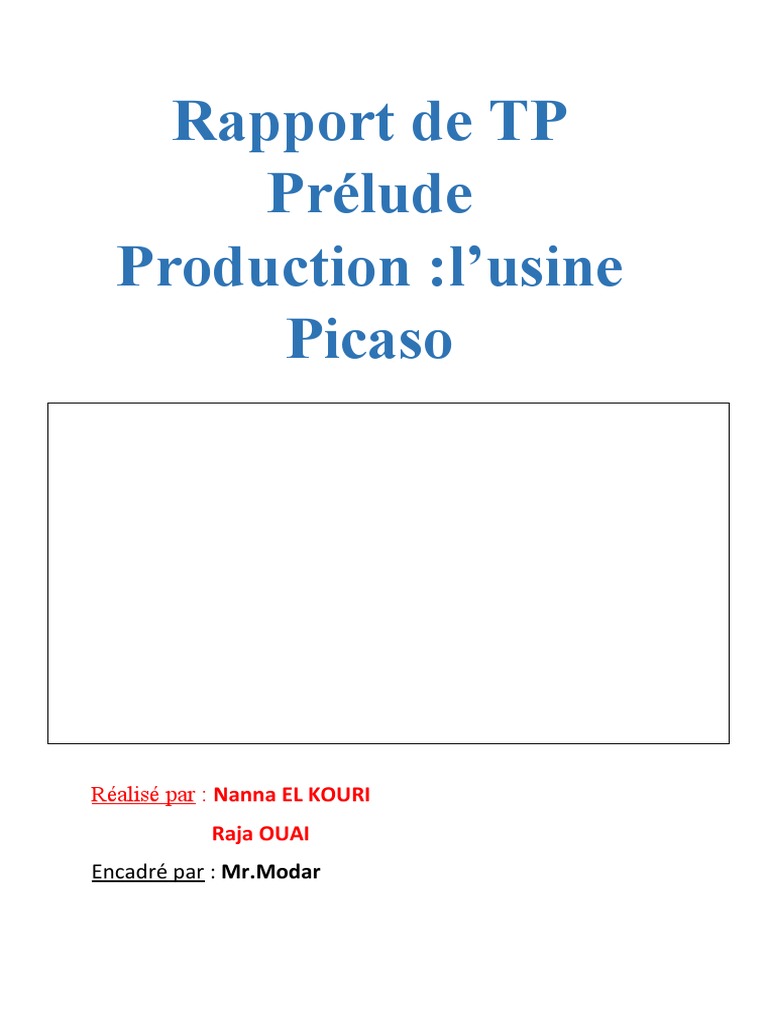 Rapport de TP Prélude Production | Descargar gratis PDF | Progiciel de gestion intégré ...