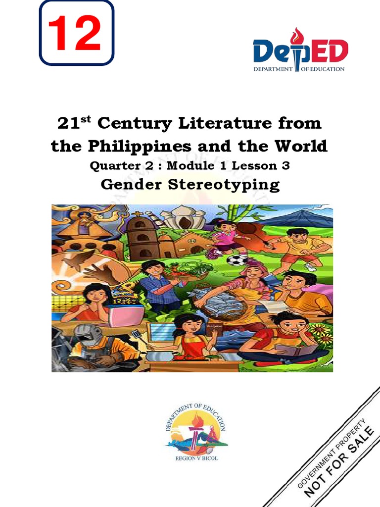 Q2 21st Century Module 1 Lesson 3 1 | PDF | Feminism | Gender Studies