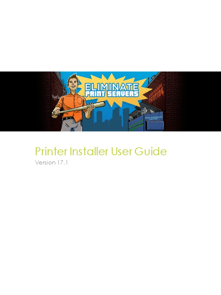 Printer Installer User Guide | PDF | Installation (Computer Programs) | Printer (Computing)