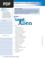 Legal Alien: A Poem by Pat Mora | PDF