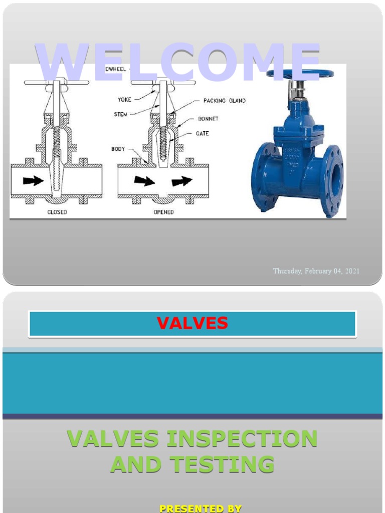 Valve Inspection and Testing Guide | PDF | Valve | Throttle