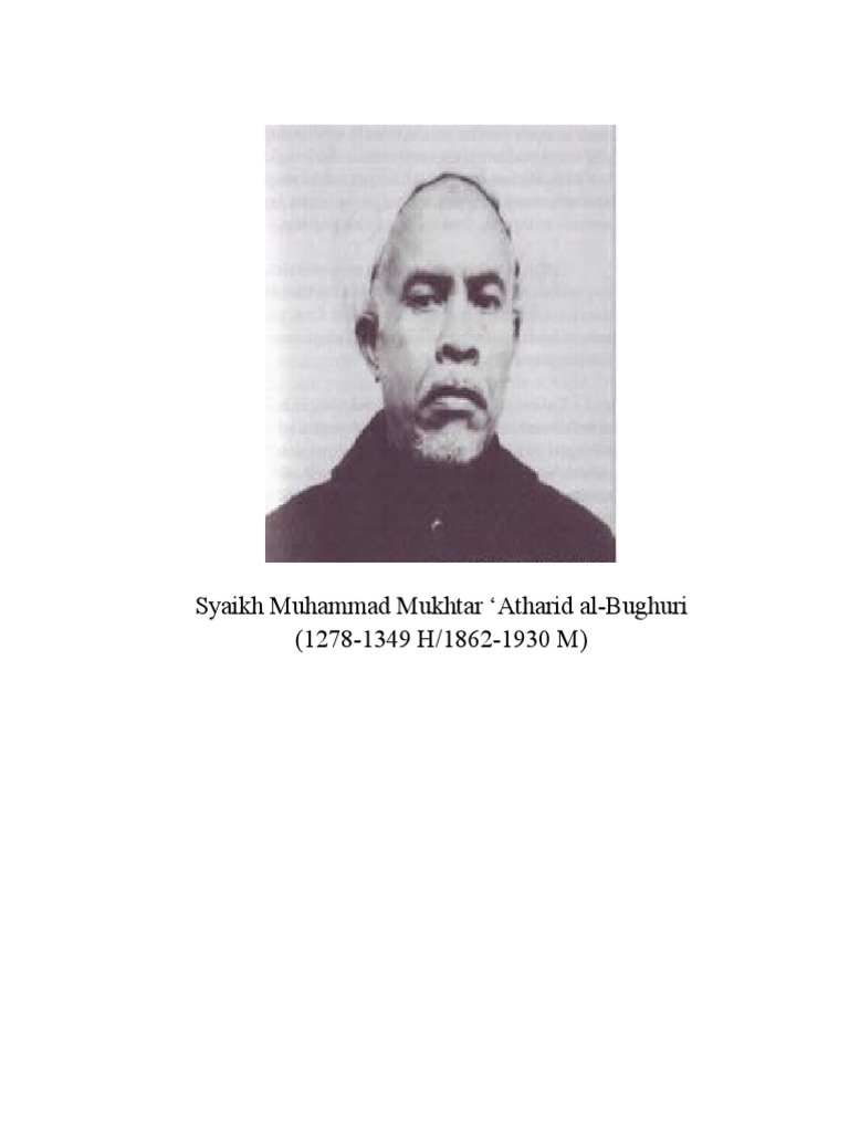 Biografi Syaikh Muhammad Mukhtar | PDF