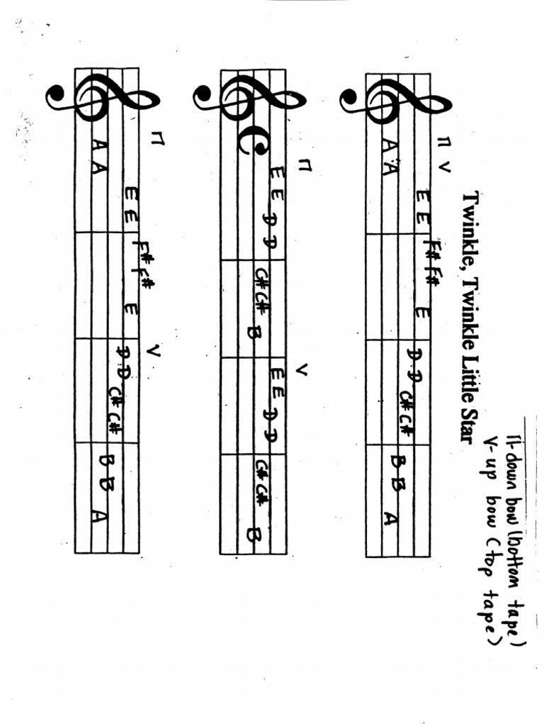 Twinkle Twinkle Little Star | PDF