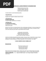 Teks Daie Cilik 2021 | PDF