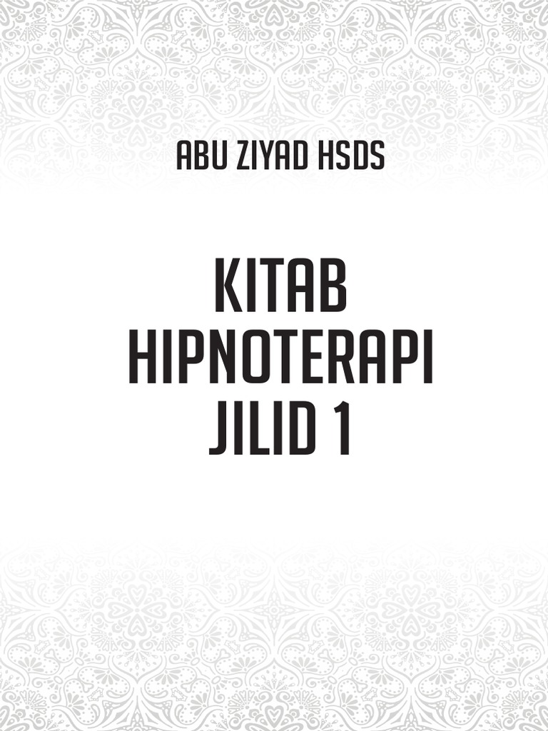 Kitab Hipnoterapi Jilid 1 | PDF | Pengembangan Diri