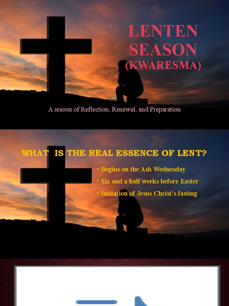 Understanding the Lenten Season | PDF