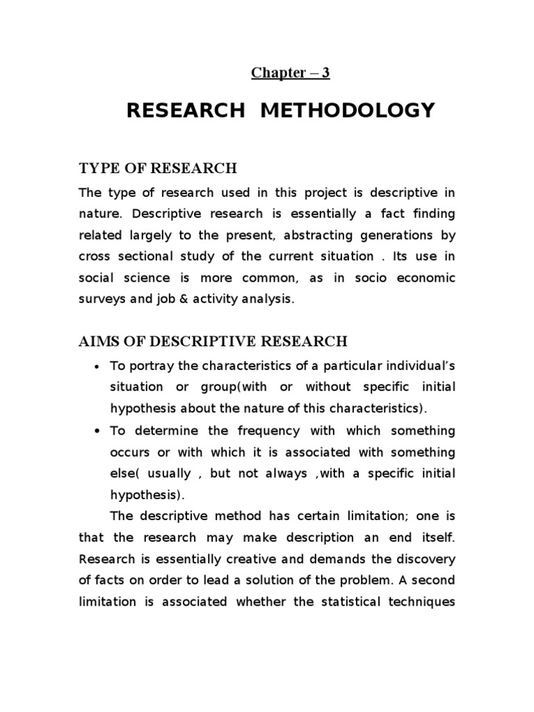 Chap 3 - RESEARCH METHODOLOGY | PDF | Correlation And Dependence ...