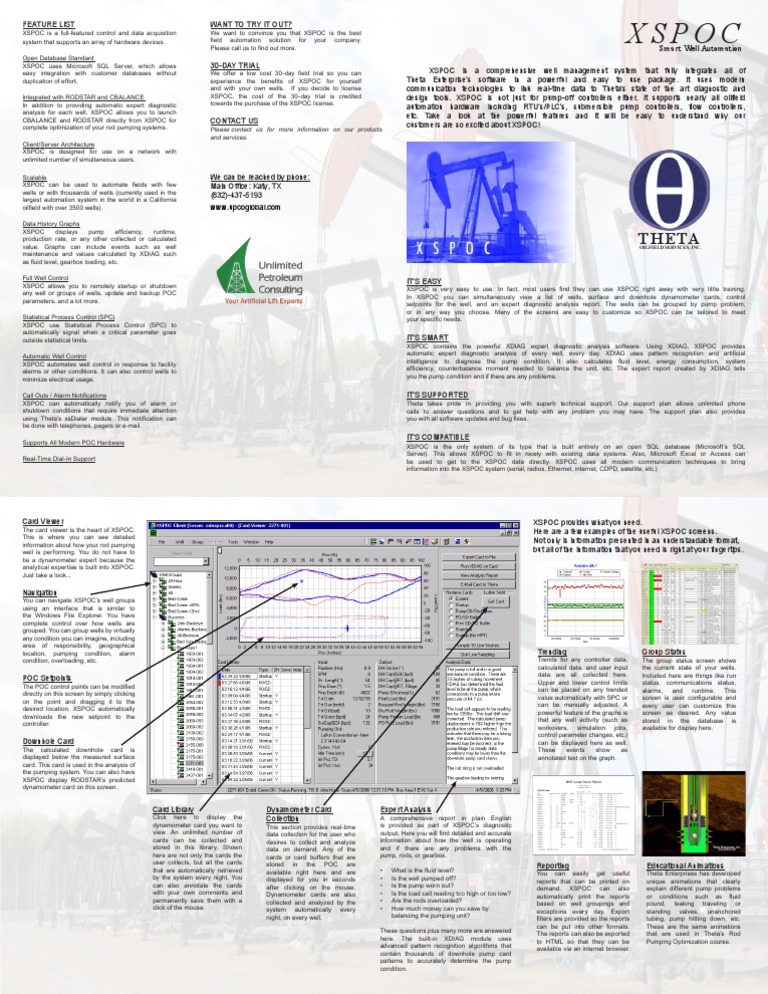 Brochure Theta Xspoc | PDF | Databases | Automation