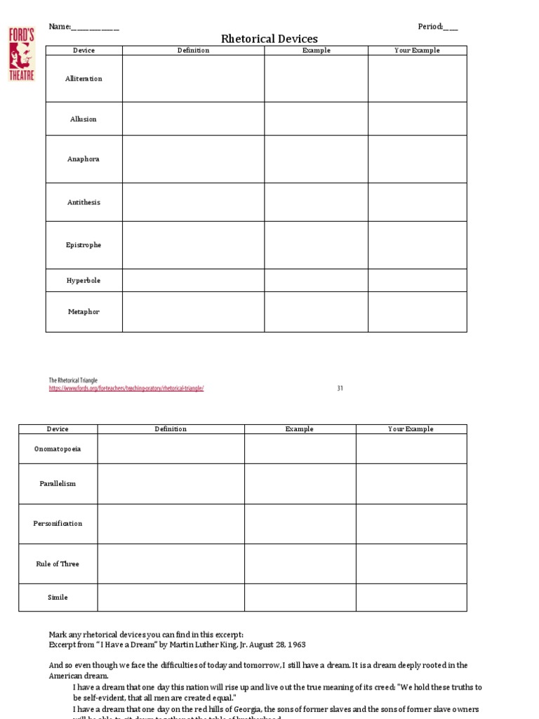 Rhetorical Devices Worksheet (1)
