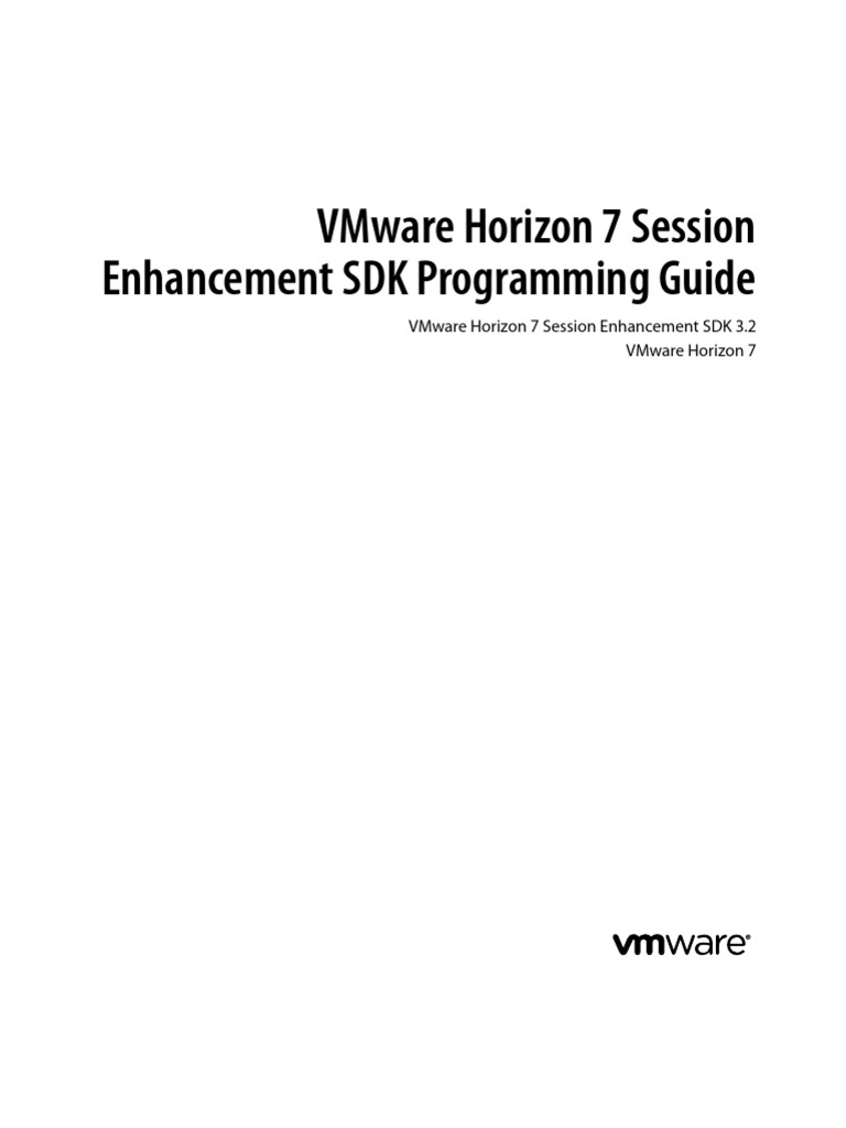VMware Vdpservice SDK 3.2.0 | PDF | Library (Computing) | Remote ...