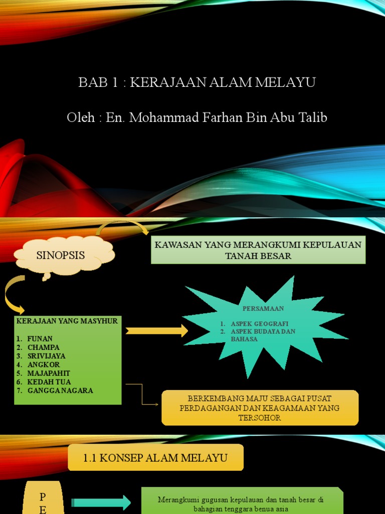 Konsep Alam Melayu dan Kerajaan Sejarah | PDF | Kajian Bahasa Asing