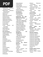 UPLB Degree Program Appeals Requirements | PDF | Science, Technology ...