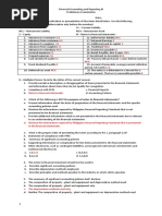 Basic Accounting Quiz With Answers | PDF | Equity (Finance) | Debits ...