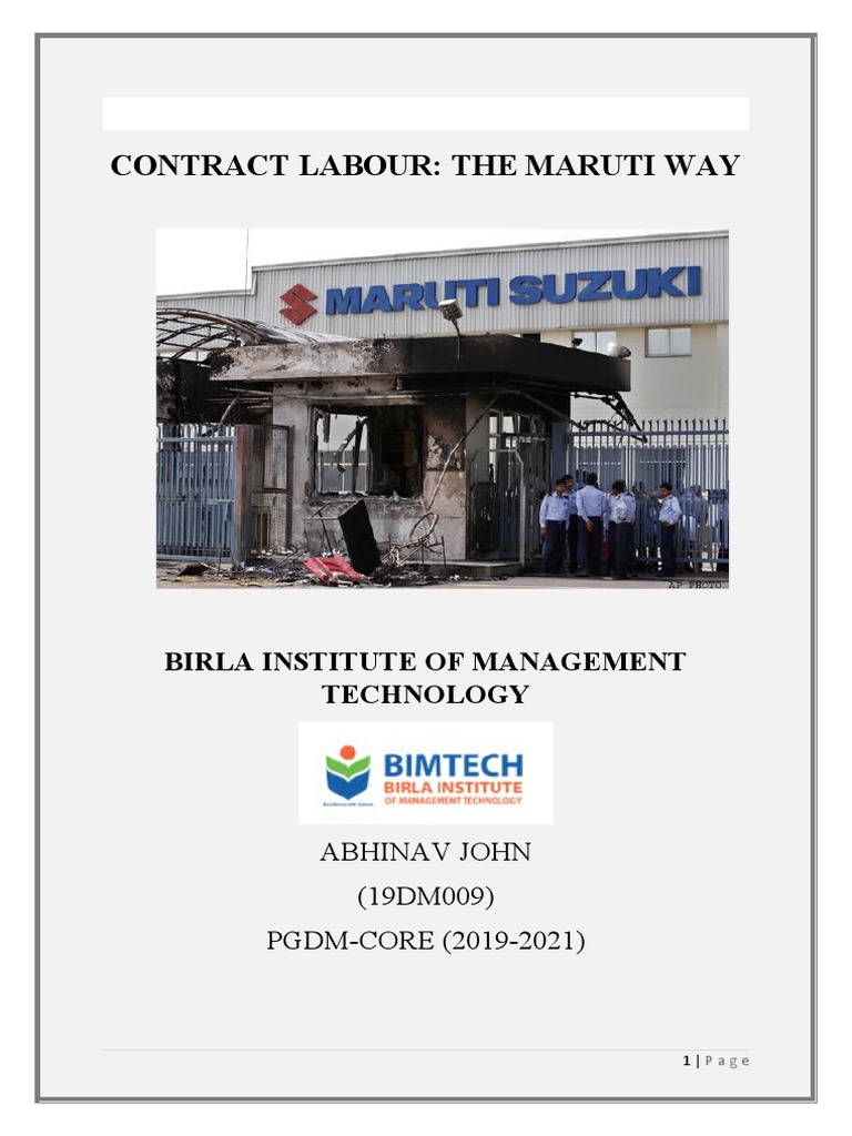 Assignment Of Labor Legislation Pdf Labor Wage And Pension