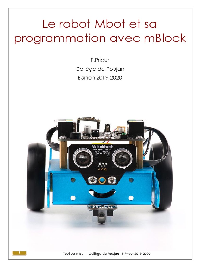 Tout Sur MBot | PDF | Programme informatique | Programmation