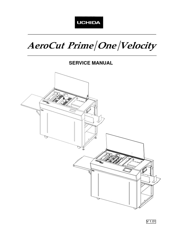 AeroCut Prime/One/Velocity Manual | PDF | Belt (Mechanical) | Screw