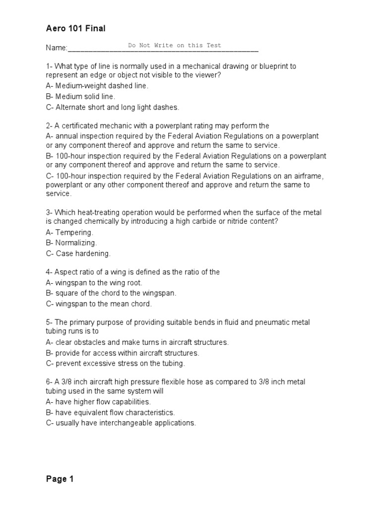 Aero 101 Final (1470) | PDF | Heat Treating | Pipe (Fluid Conveyance)