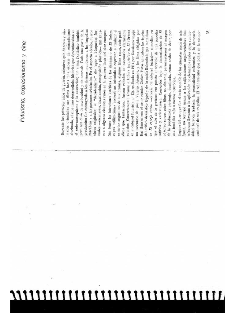 Jean Mitry - Futurismo, Expresionismo y Cine - Historia Del Cine ...