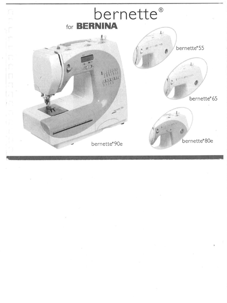 Bernette 80e Maquina Coser | PDF