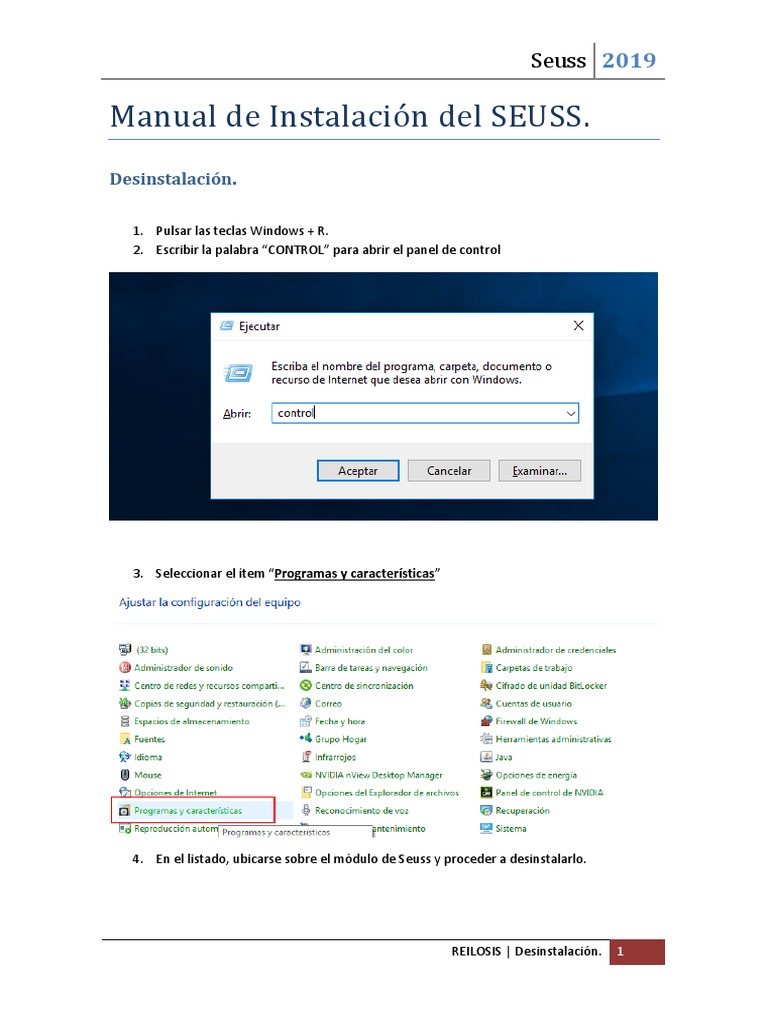 Manual de Instalacion Del Seuss | PDF | Archivo de computadora | Familias de sistemas operativos
