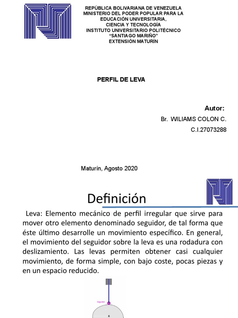 Perfil de Levas | PDF | Circulo | Curva