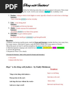 Lesson Plan - Owl Moon - Metaphors and Similes | PDF | Reading ...