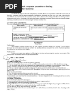 DRRR Brochure For Earthquake (2018-2019) | PDF | Earthquakes | Nature