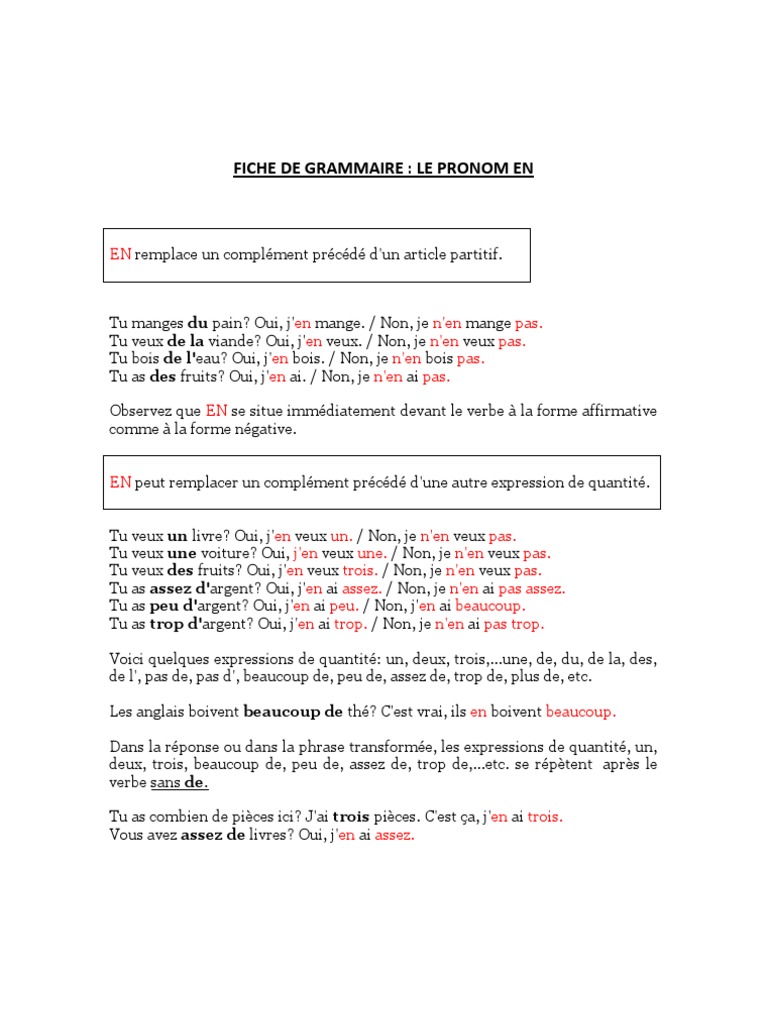 Pronom EN | PDF