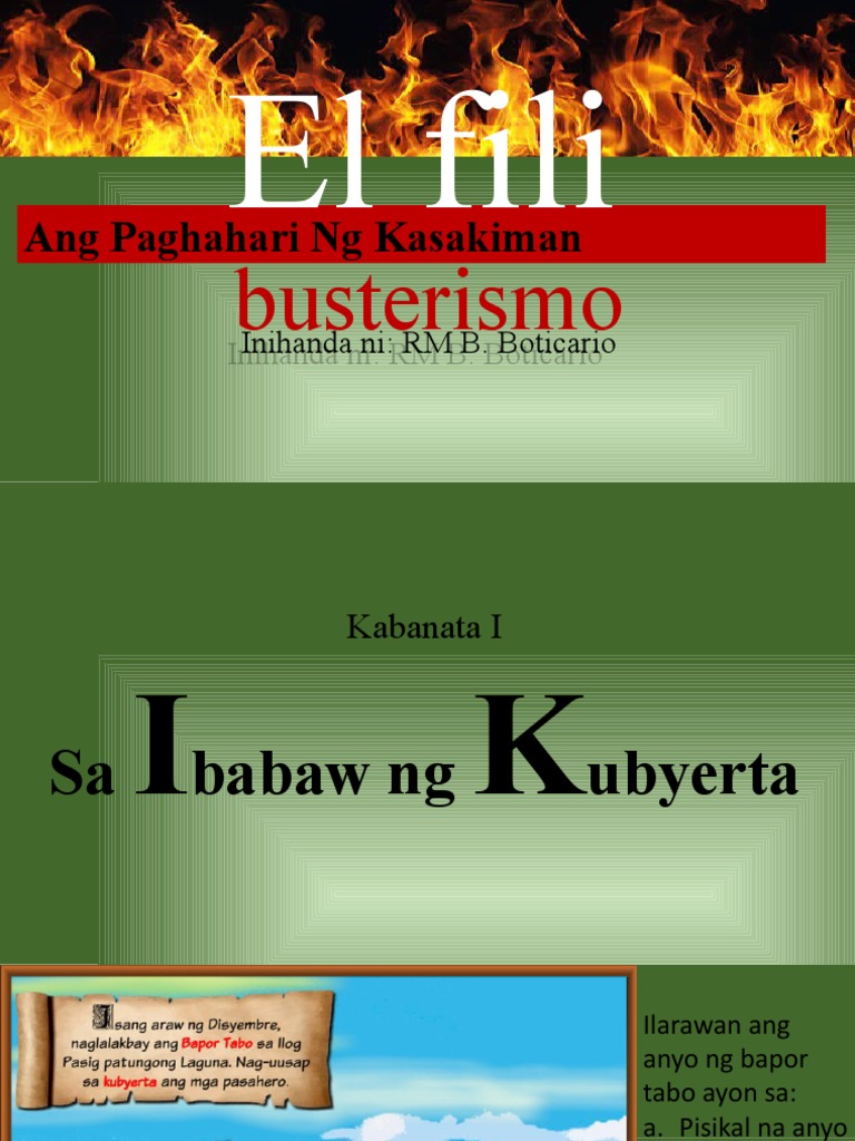 El Filibusterismo | PDF