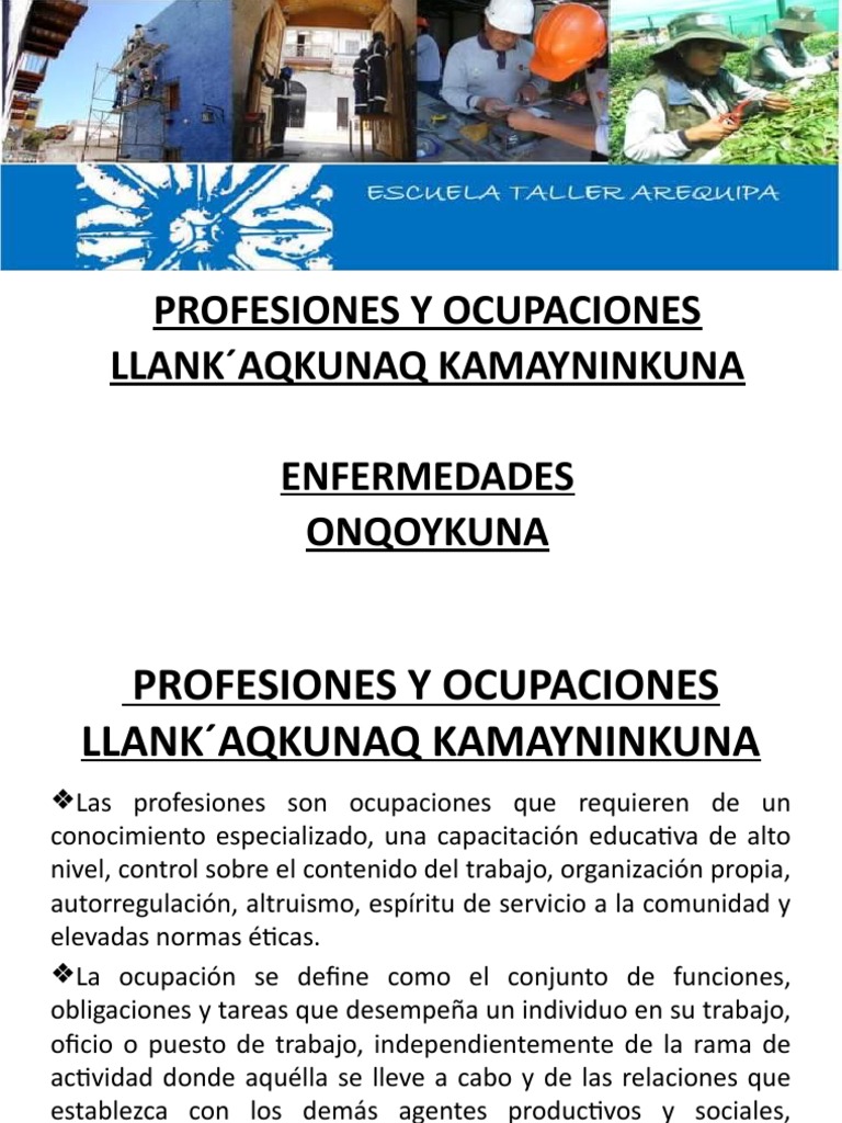 Profesiones y Enfermedades 3 Clase-Basico II | PDF | Bienestar | Medicina