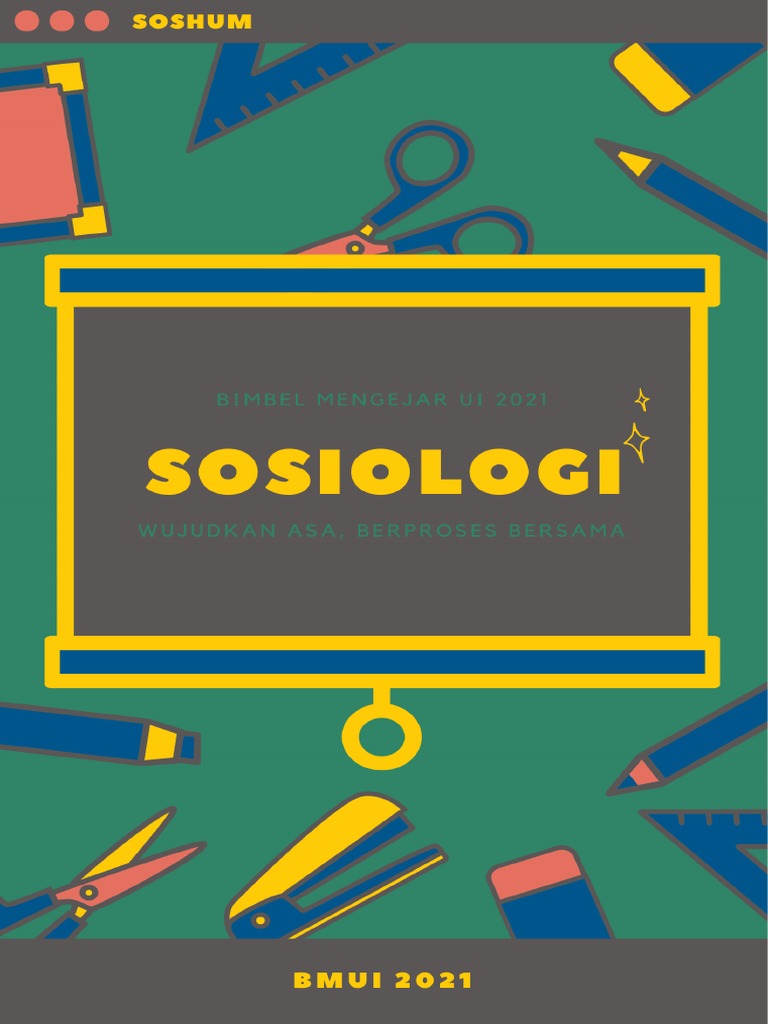 Bimbel Sosiologi UI 2021 | PDF | Ilmu Sosial | Filsafat