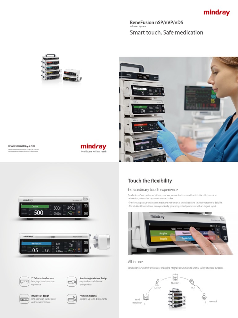 Smart Touch, Safe Medication: Benefusion Nsp/Nvp/Nds | PDF ...
