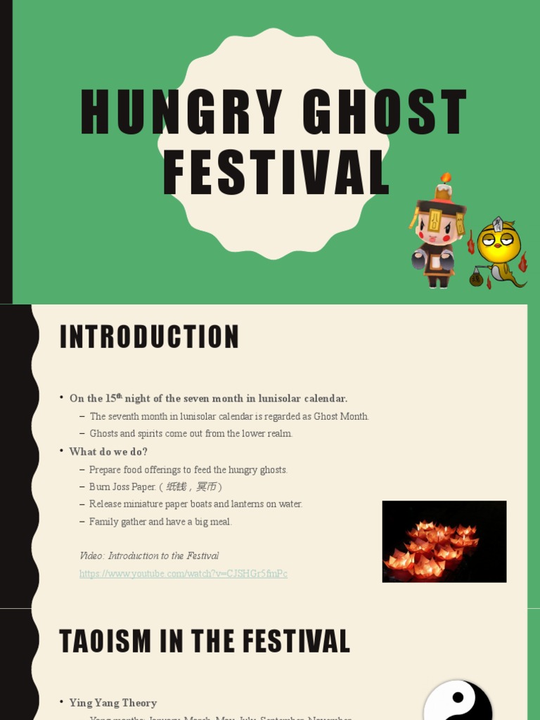 Hungry Ghost Festival Overview | PDF