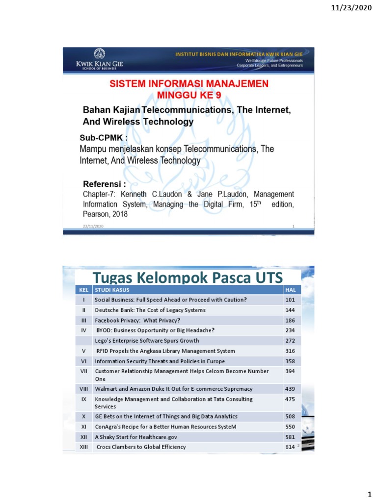 CH7 Telecommunication Internet Wireles Technology | PDF | Computer Network | Internet