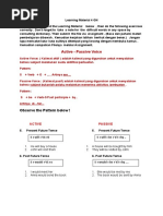 Passive Voice Homework Exercises A2+ | PDF