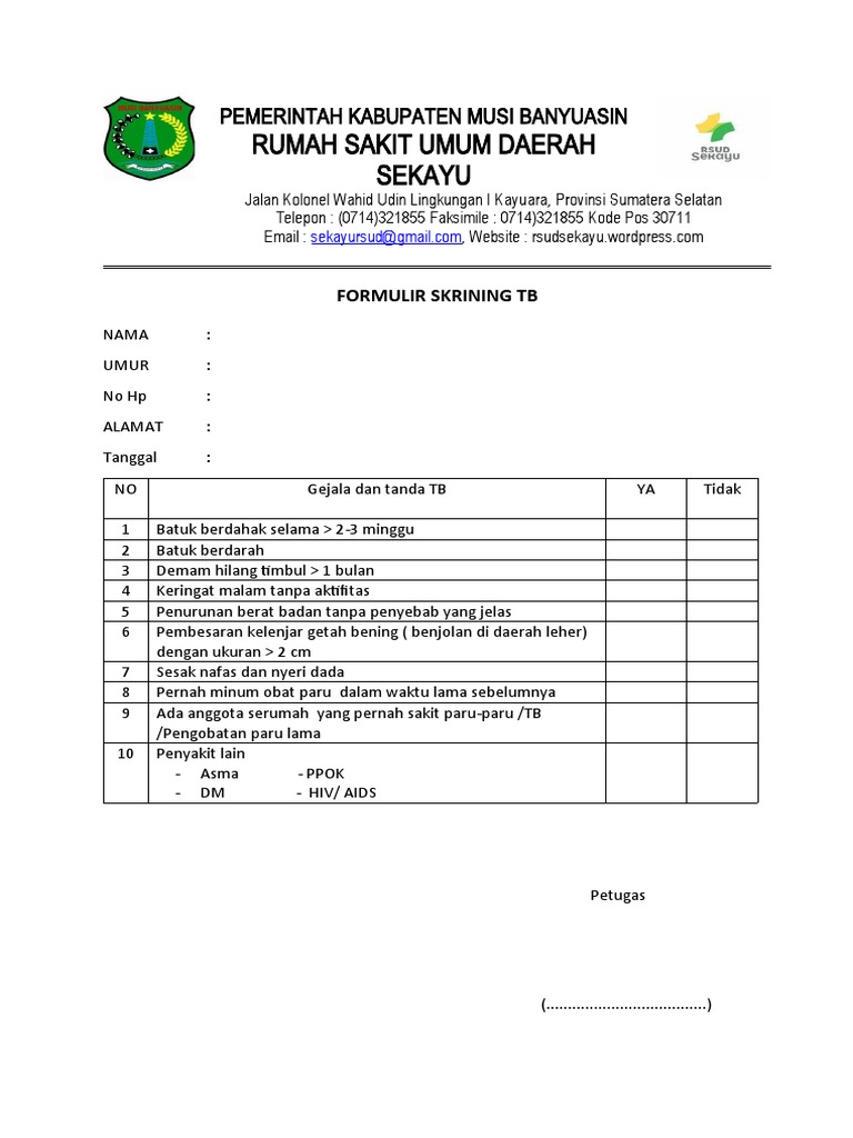 Skrining TB | PDF